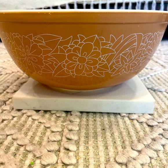 Pyrex | Dining | Vintage Pyrex Floral Mixing Bowl | Poshmark